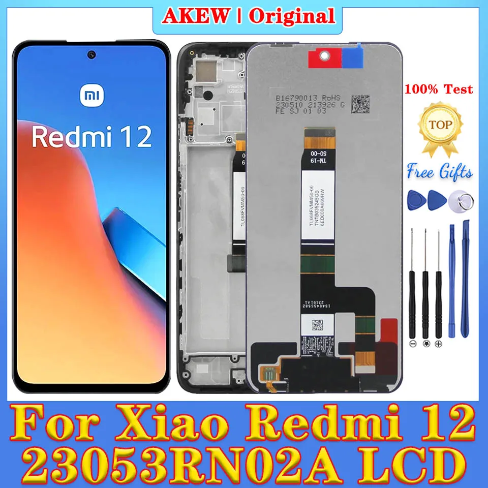 6-79-Original-For-Xiaomi-Redmi-12-LCD-Display-100-Tested-23053RN02A ...
