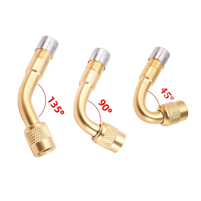 Motorcycle-90-45-135-Degree-Angle-Bent-Valve-Adapter-Tyre-Tube-Copper ...