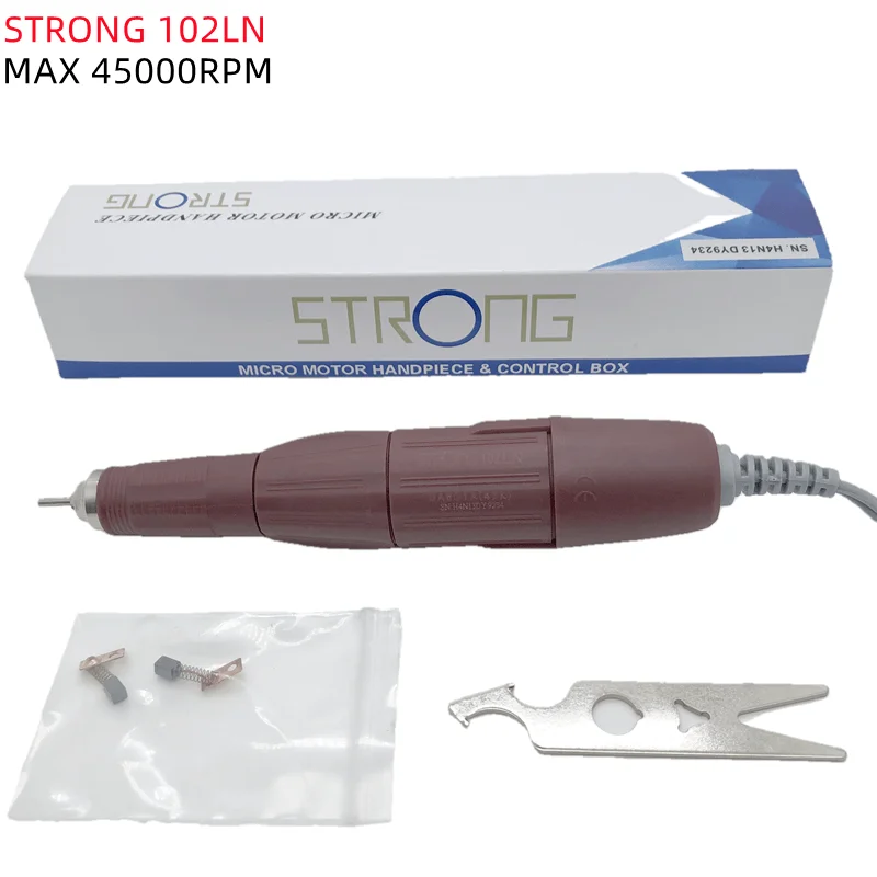 Strong 210 102LN 45K Handle Electric Nail Polisher Pen Nail Drills ...