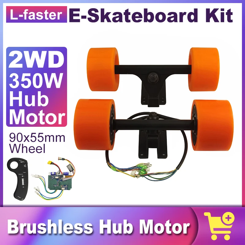 Electric-Skateboard-Brushless-Hub-Motor-Kit-DIY-Child-E-board-90x55mm-4 ...