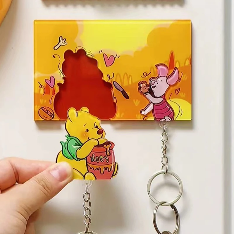 Keychain Hanger Couple Wall Key Holder Cartoon Anti-Lost Key Hook Home ...