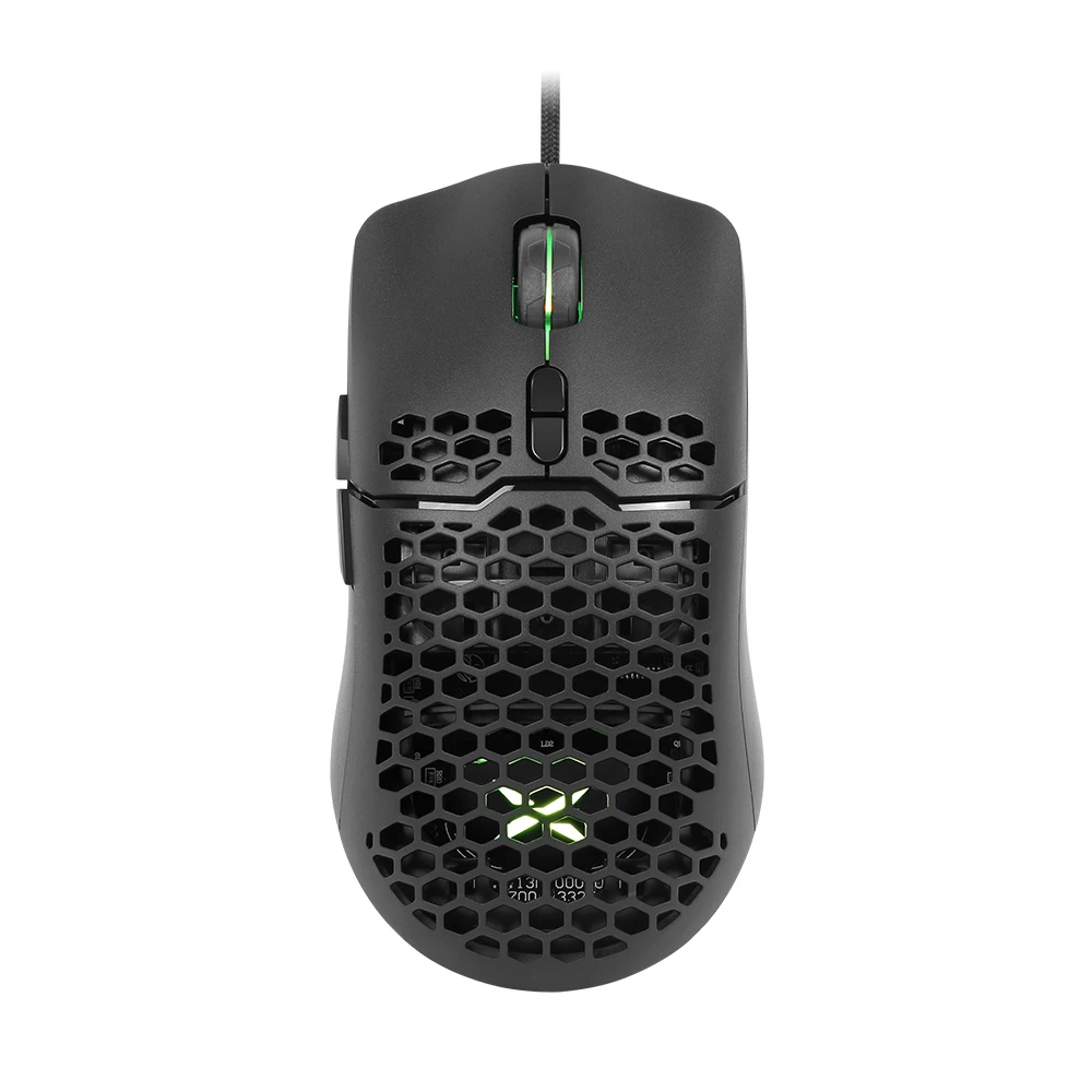 Delux M700A Lightweight Wired Gaming Mouse, Botões Programáveis, Hollow ...