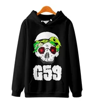 SuicideboyS Grey 59 Skull logo Rapper PULLOVER HOODIE PANTS