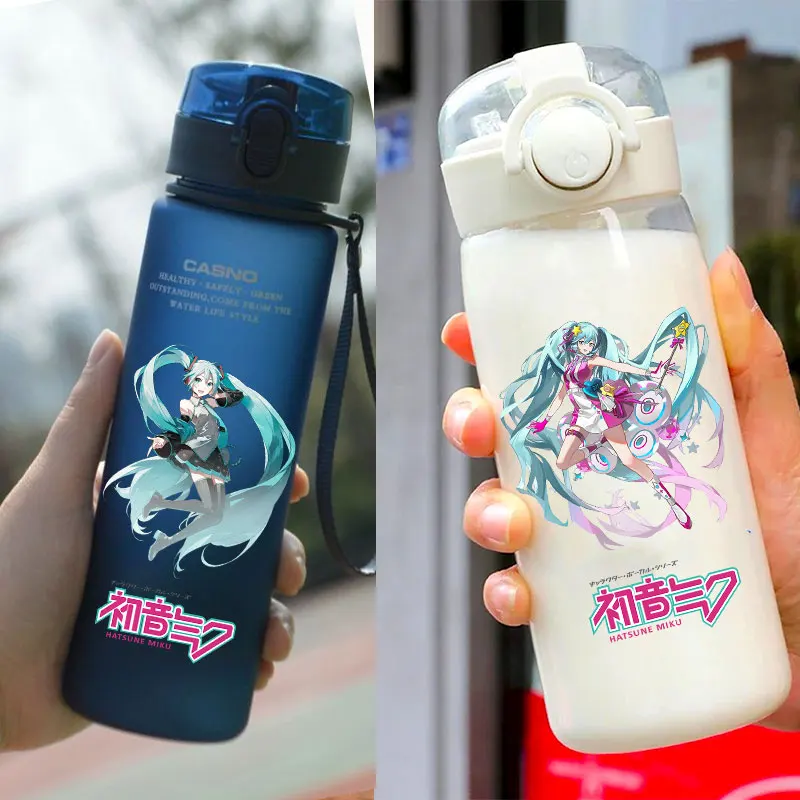 600-560-400ML-Hatsune-Miku-Straw-Water-Cup-Transparent-Portable-Plastic ...
