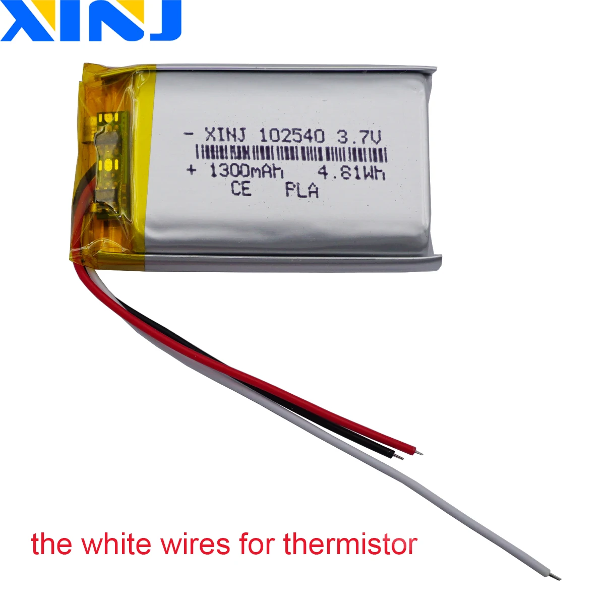 Bateria-recarreg-vel-do-pol-mero-Li-102540-termistor-de-3-fios-para-a ...