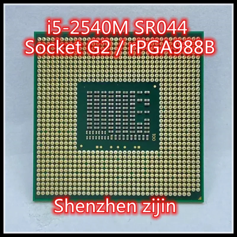i5-2540M-SR044-Processor-i5-2540M-notebook-Laptop-CPU-Socket-G2 ...