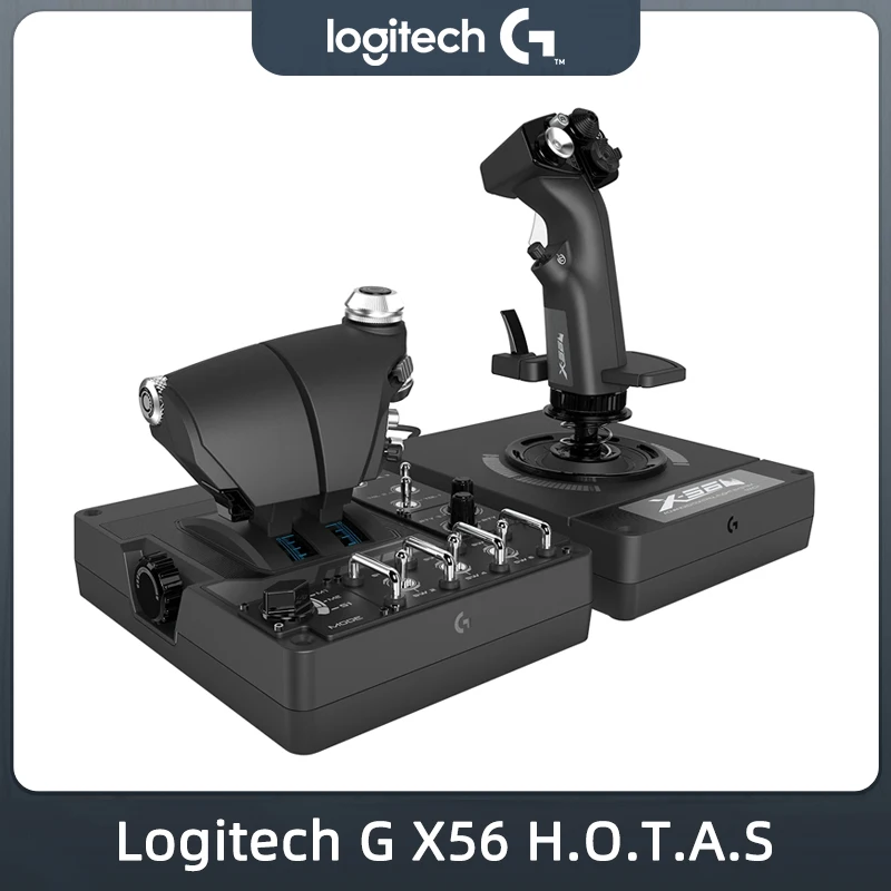 Logitech-G-X56-H-O-T-A-S-Throttle-And-Joystick-Flight-Simulator-Game ...