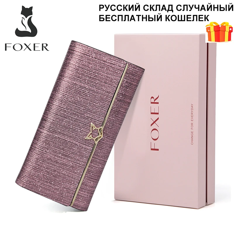 FOXER-Brand-Women-Split-Leather-Wallets-Female-Clutch-Bag-Fashion-Coins ...