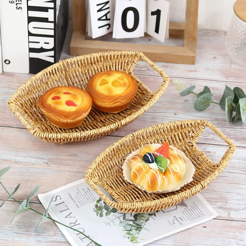 Hand-Woven-Rattan-Woven-Dried-Fruit-Snack-Tray-Fruit-Storage-Basket ...