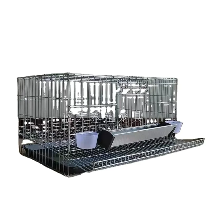 Wire Large Square Parrot Breeding Pet Rabbit Animal Chicken Carrier ...