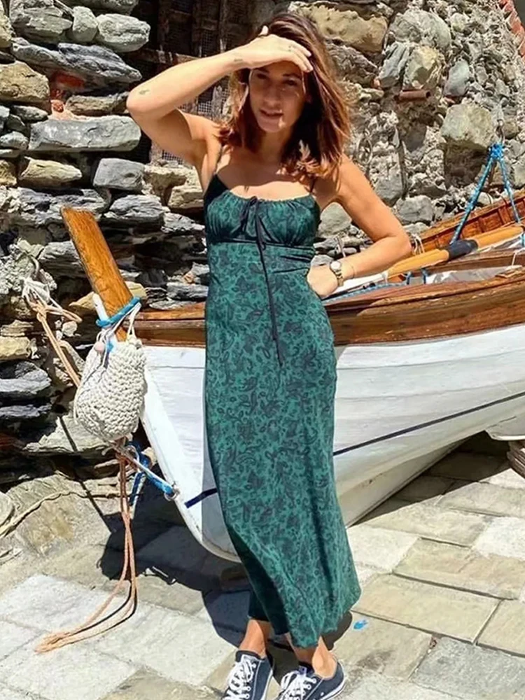 Foridol-Vestido-longo-com-estampa-floral-feminino-vestido-boho-de-ver-o ...