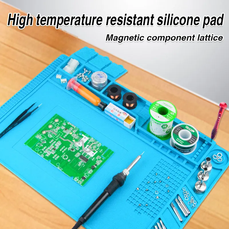 S-160 Heat Resistant Desk Mat BGA Soldering Insulation Pad Phone Repair ...