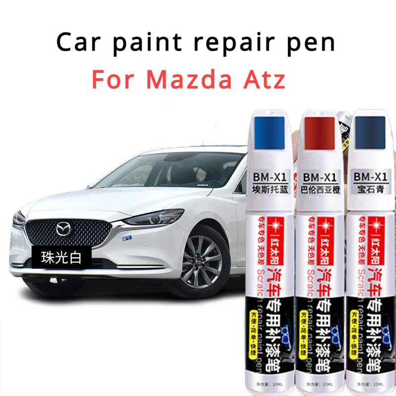 Bolígrafo de pintura de retoque para Mazda Atez, artefacto de arañazos ...