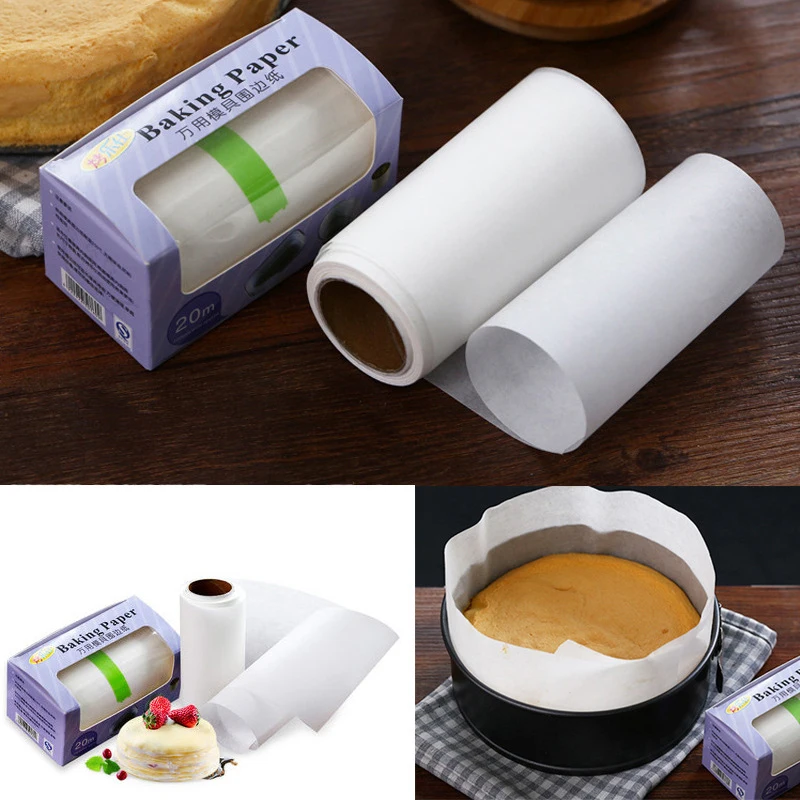 1-Roll-20m-Non-Stick-Baking-Paper-Oil-Paper-For-Microwave-Oven-Cake ...