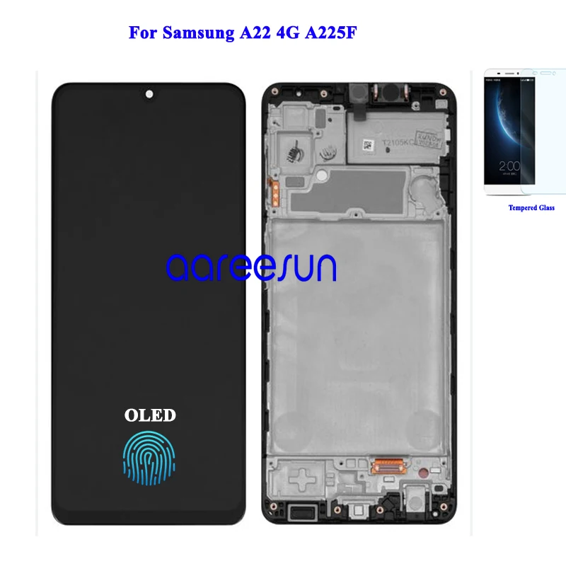 OLED LCD Screen For Samsung A 22 4G A225 LCD For Samsung A225F Display ...