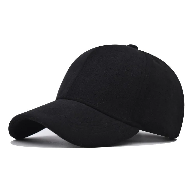 Classic Solid Color Black Baseball Cap for Men - Simple, Sunshade, and ...