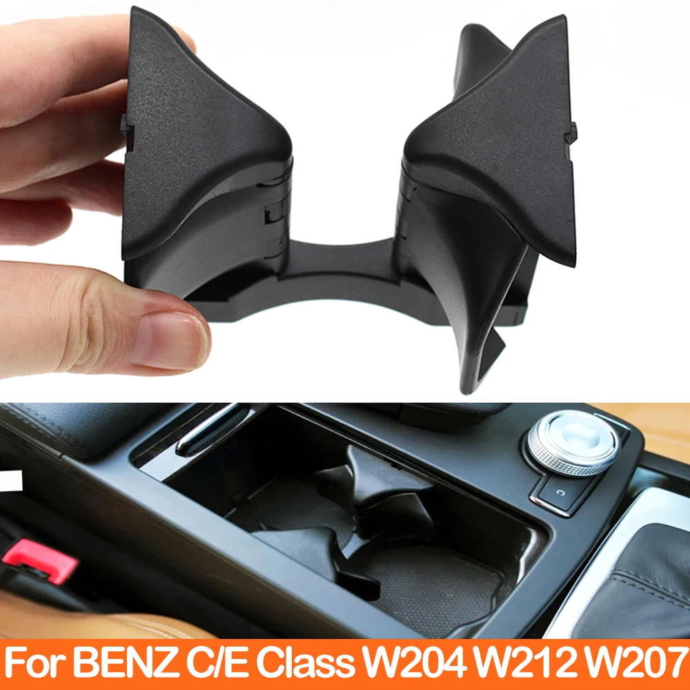 Central-Armrest-Drink-Water-Cup-Holder-Inserted-Clip-For-Mercedes-Benz ...