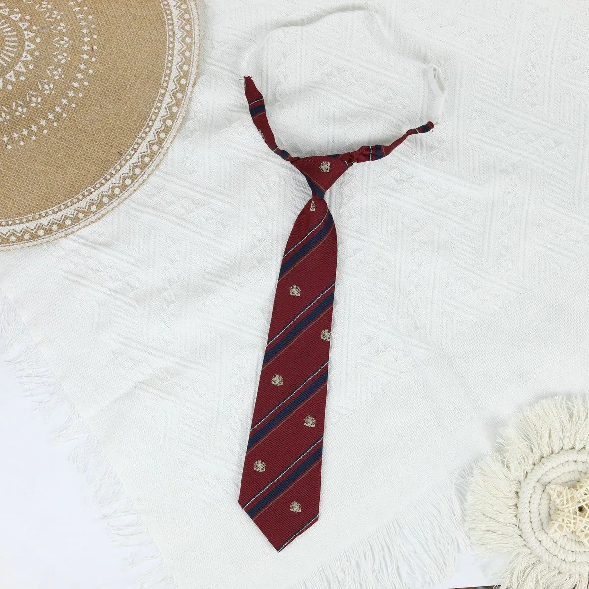 Japanese authentic Crown Tie Tie