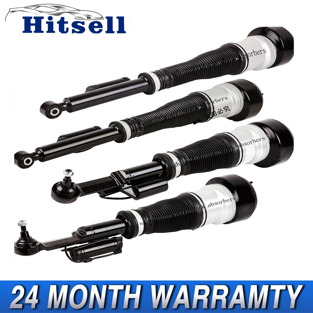 4PCS-Front-Rear-Air-Suspension-Shock-Absorber-Air-Spring-For-Mercedes ...