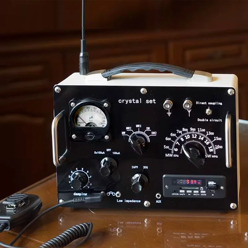 Ore radio, retro practical mining machine, medium and short wave ore ...