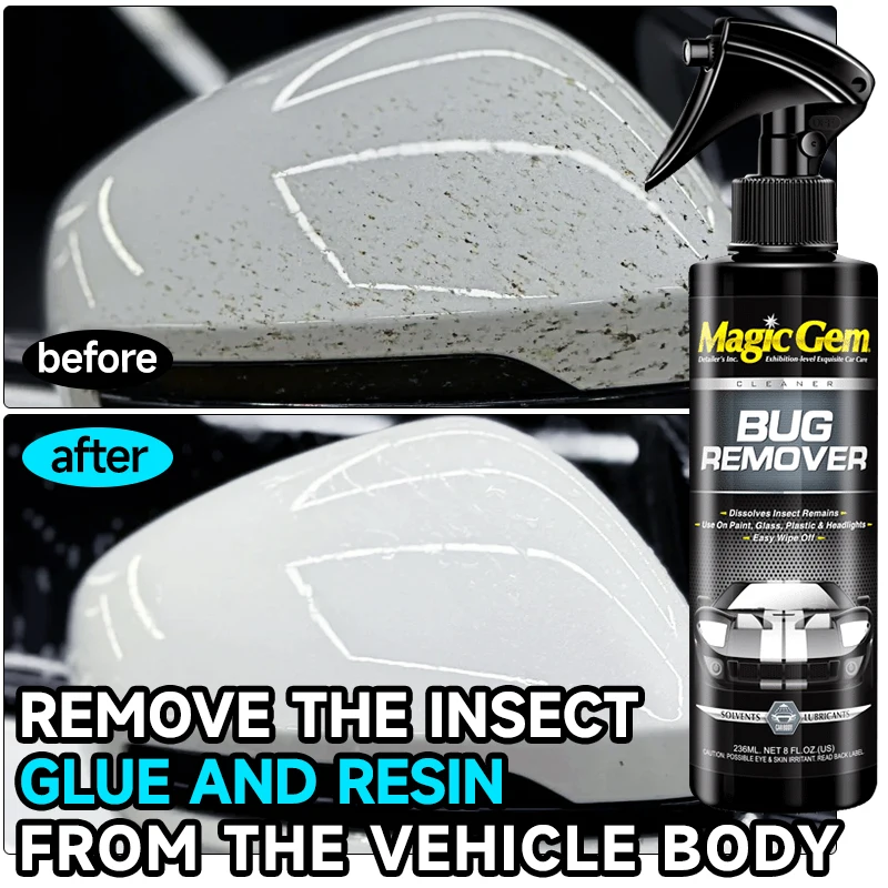 Magic Gem Bugspray Remover Resin Bird Droppings Cleaning For Car Paint ...