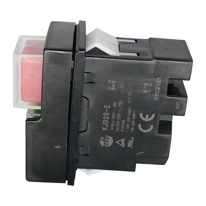Button Switch Kjd20-2 Blade Type Device Emergency Stop Safety Cut Off ...