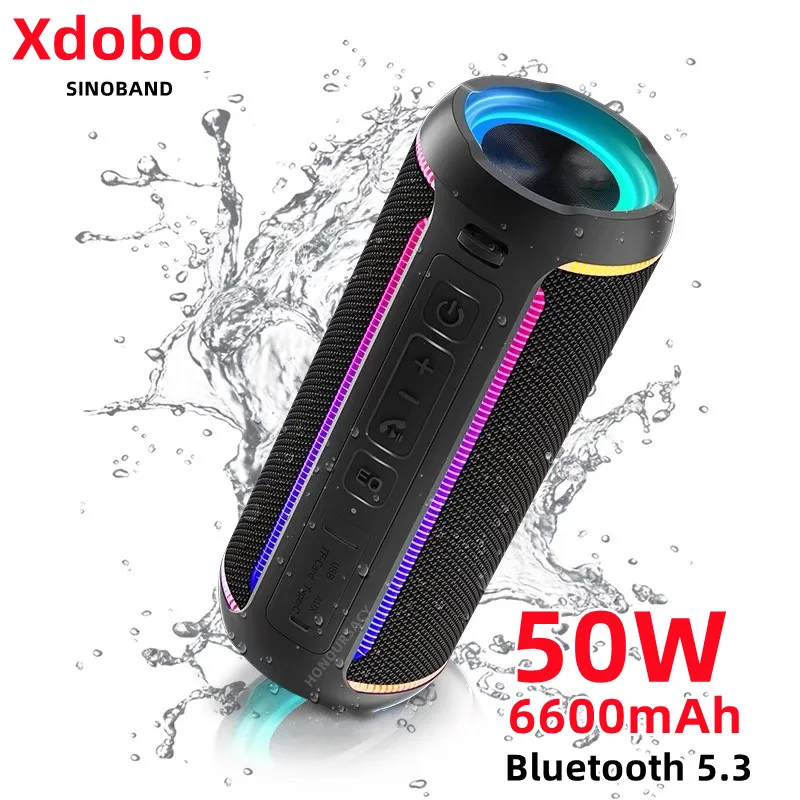 XDOBO-Dignity-2024-50W-Portable-Wireless-Bluetooth-Speaker-IPX6 ...