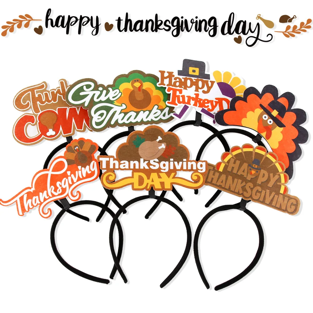 Thanksgiving-Headband-for-Adults-Children-Holiday-Parties-Party ...