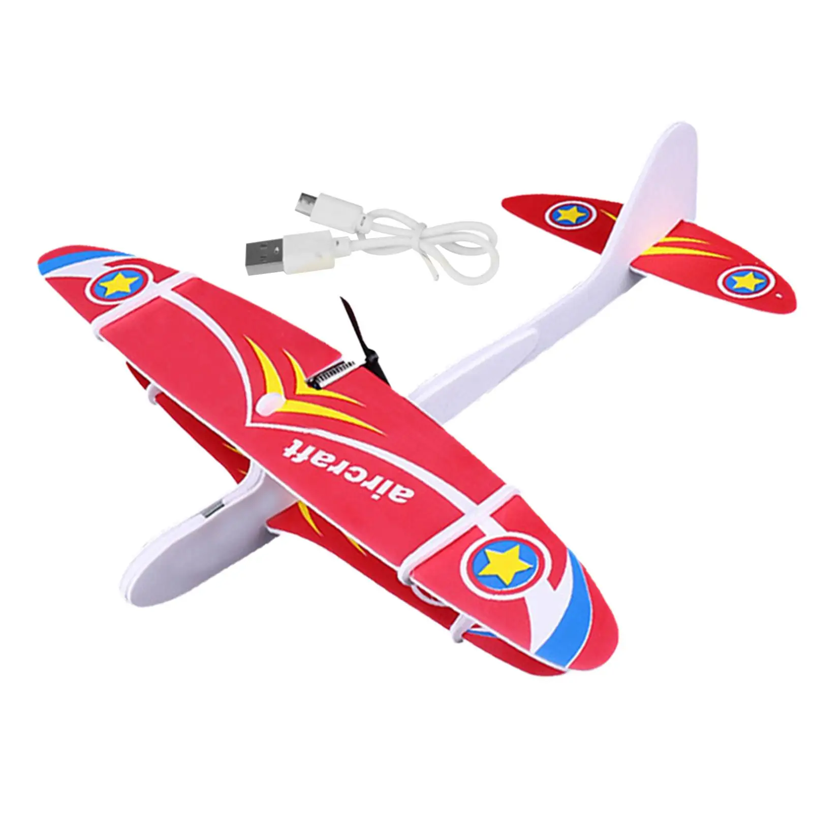 foam-Electric-Hand-Throwing-Glider-Plane-Flying-Toys-Fighter-Model ...