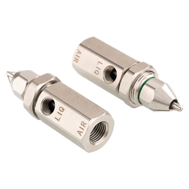 1-4-adjustable-flow-rate-ss304-Ultrasonic-air-atomizing-nozzles-3-types ...