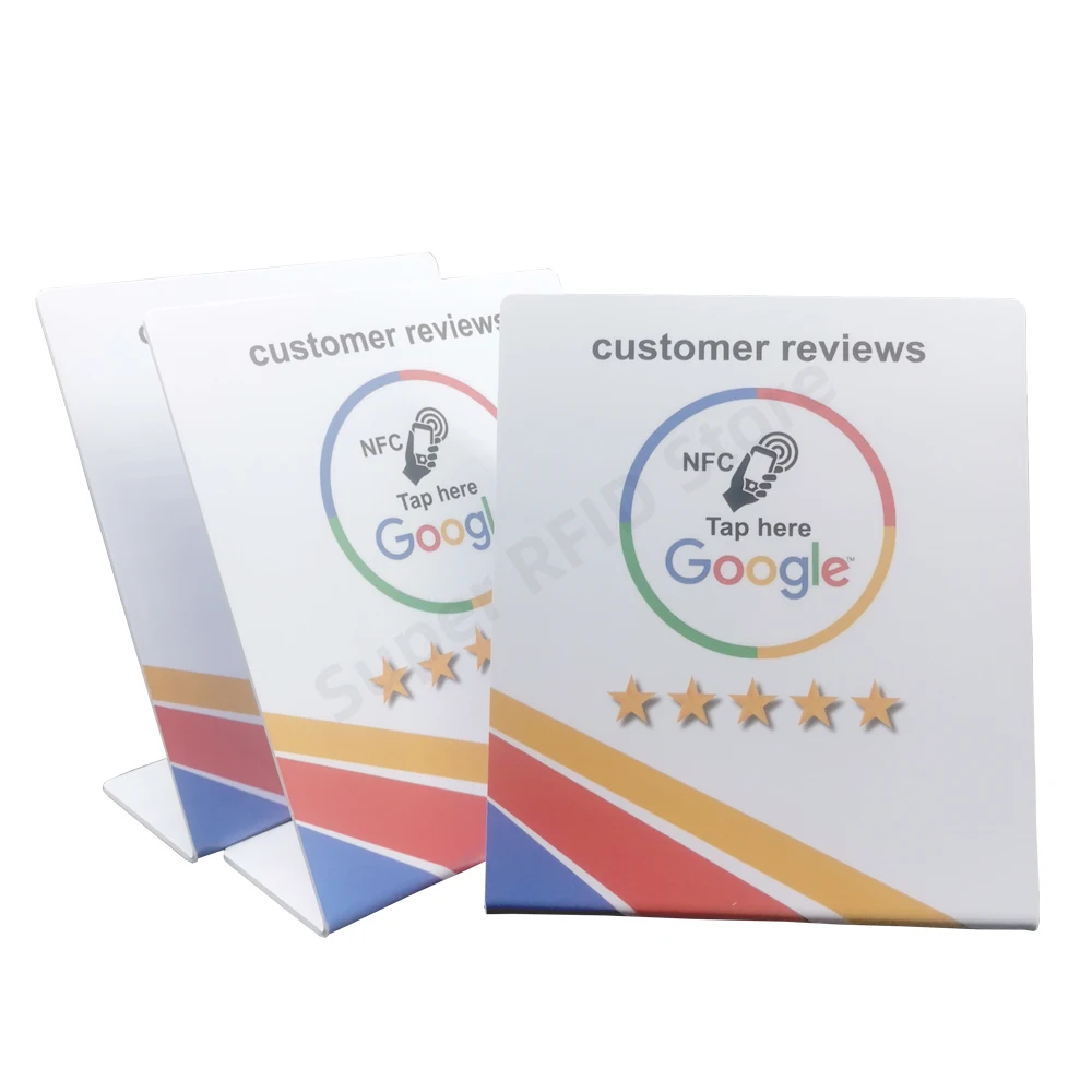 13.56Mhz Programmable Google Reviews NFC Stand Table NT/AG 215 NFC ...