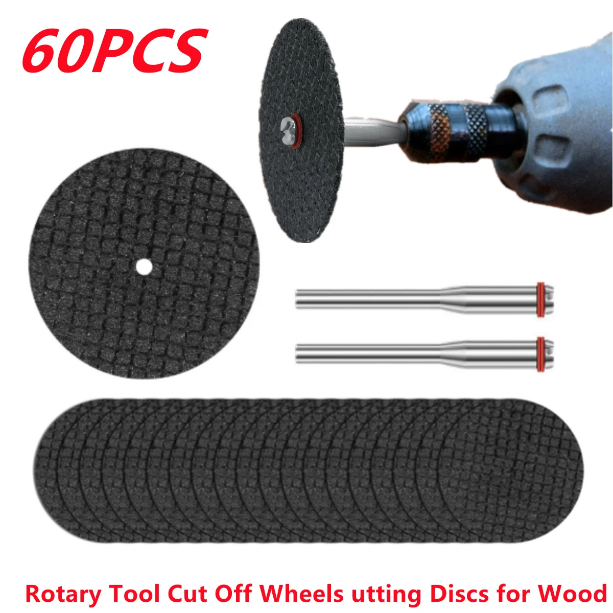 60PCS 32mm Mini Circular Saw Blade Set Sanding Grinding Wheel Cutting ...