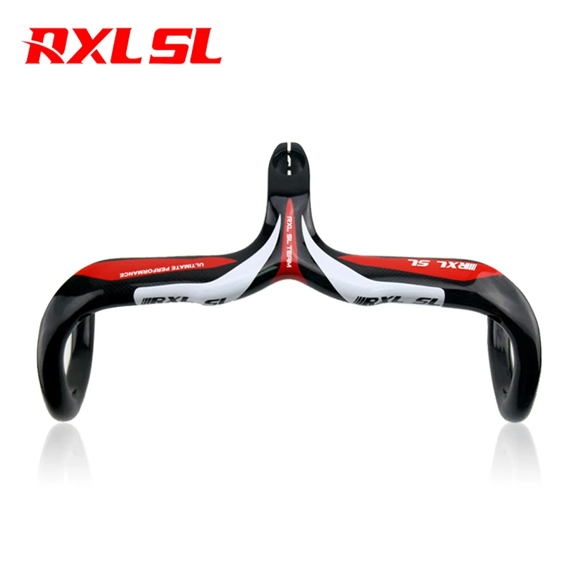RXL-SL-Carbon-Road-Bike-Handlebars-Integrated-With-Stem-3K-Glossy-400 ...
