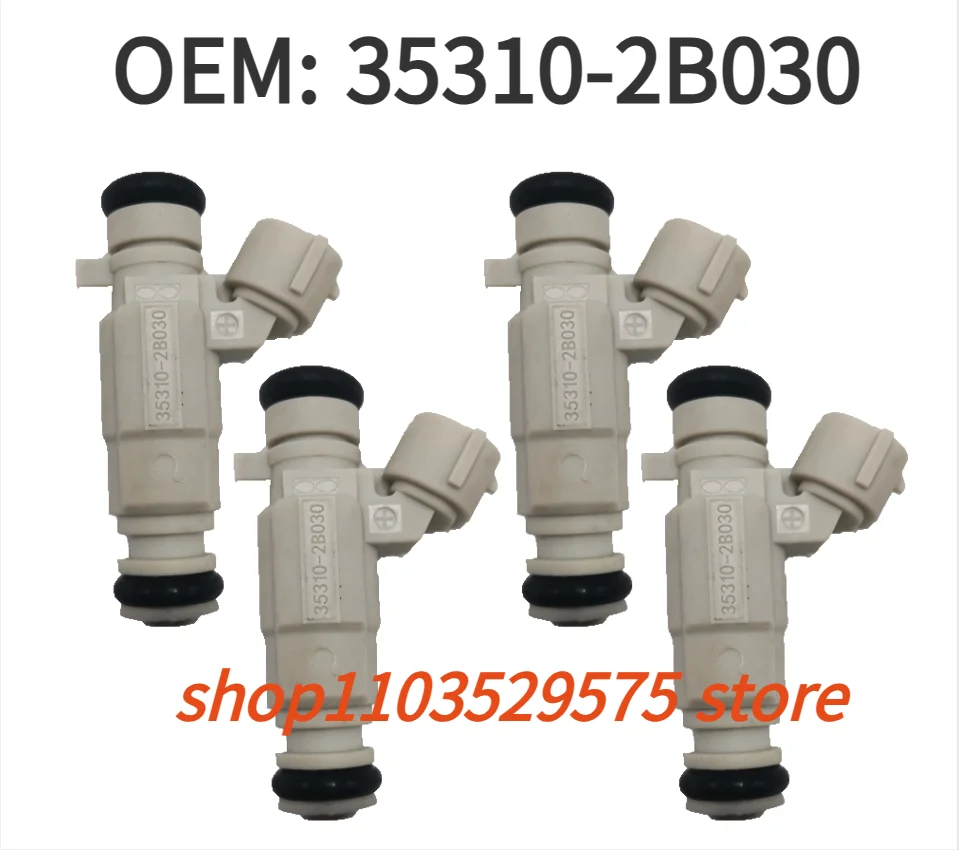 4PCS-35310-2B030-New-Fuel-Injectors-For-Hyundai-KIA-Auto-Parts ...