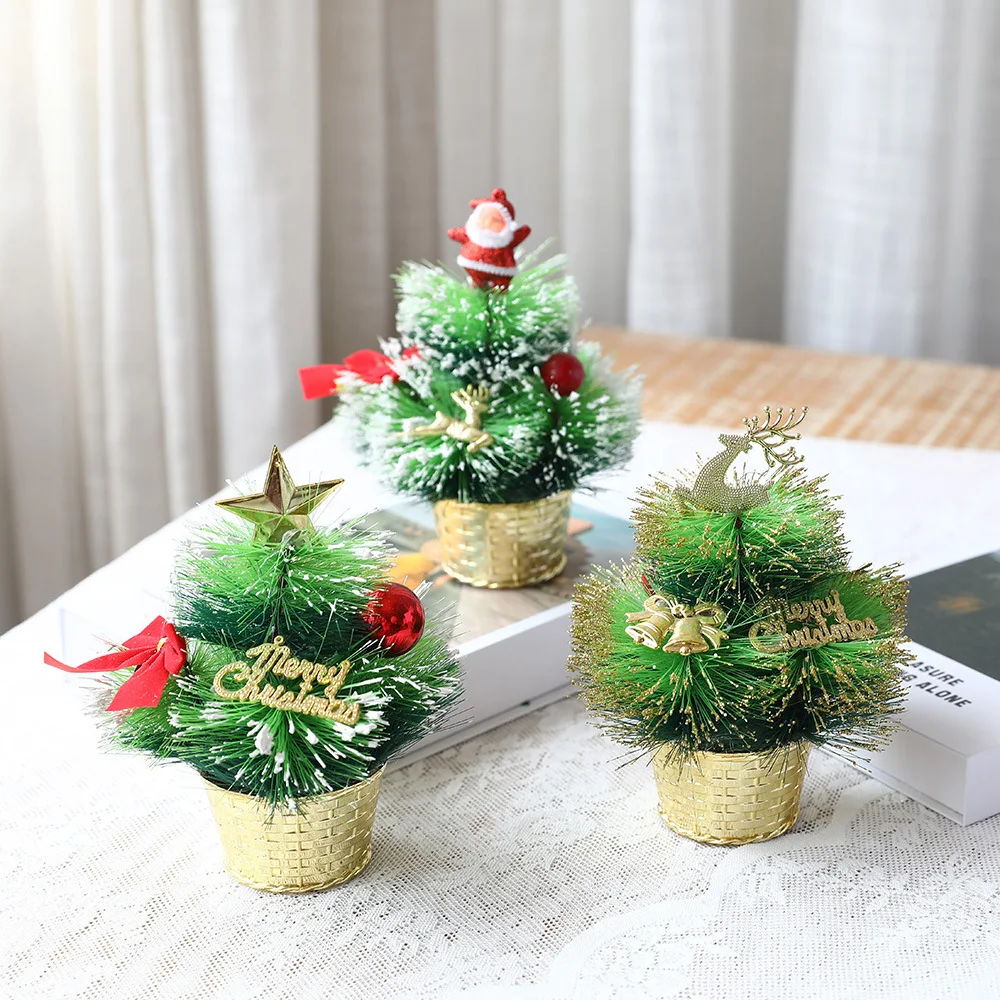30cm-Mini-Christmas-Tree-Xmas-Artificial-Tabletop-Decorations-Festival ...