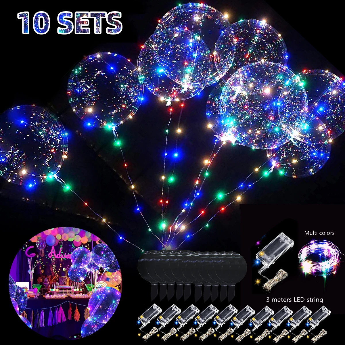 Globos-de-burbujas-inflables-transparentes-con-cuerdas-LED-para ...