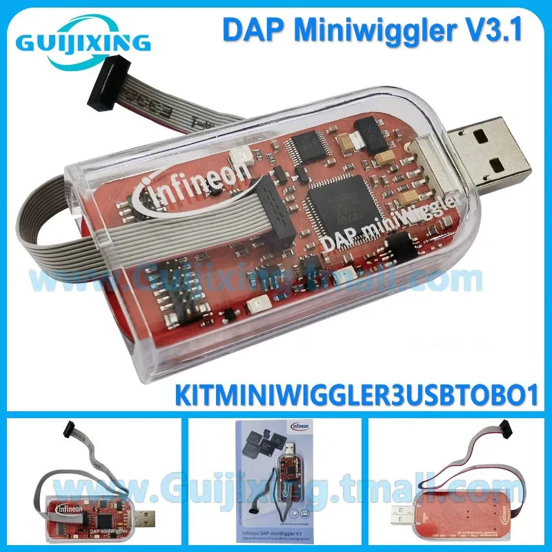 Original-spot-DAP-Miniwiggler-V3-1-Infineon-emulator-KIT-MINIWIGGLER-3 ...