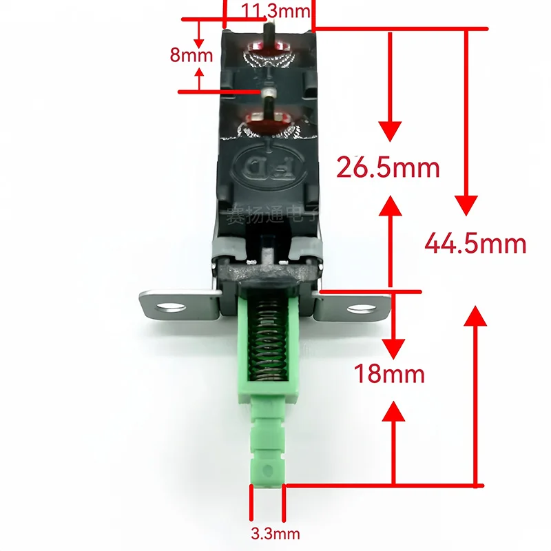 2 pcs Taiwan FORWARD FD power switch SDLD1P with self-locking TV-3 TV ...