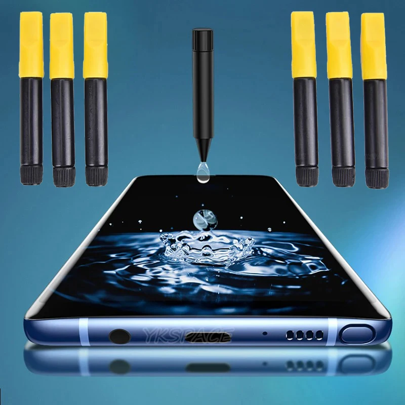 3-8Pcs UV Liquid Glue Adhesive For All Mobile Phone Samsung 3D Curved ...