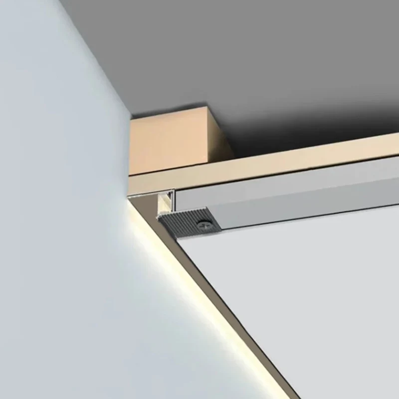 1M-Narrow-Recessed-Aluminum-Profile-Bedroom-LED-Luminous-Gypsum-Plaster ...