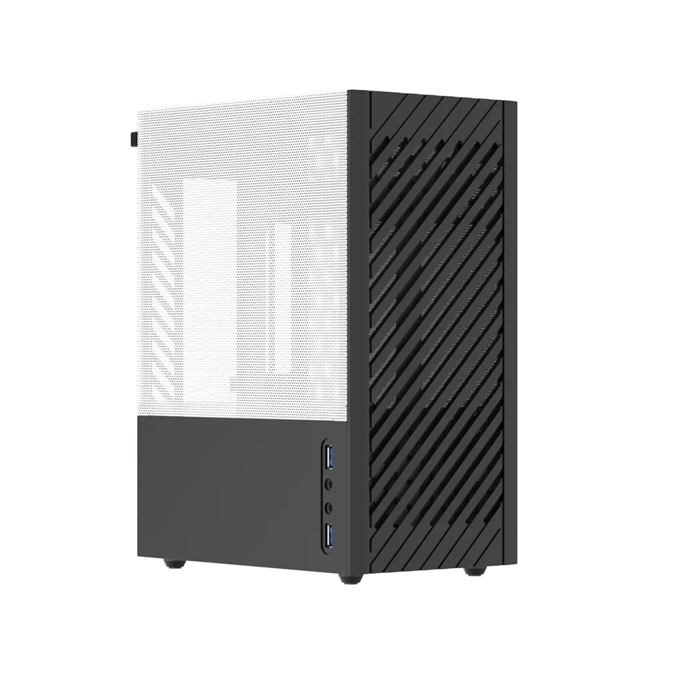 ITX chassis, CNC desktop computer 120 water-cooled portable MESH mesh ...
