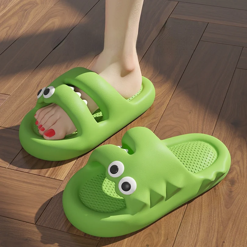 Sandalias-de-casa-con-dibujos-de-cocodrilo-para-hombre-y-mujer-chanclas ...