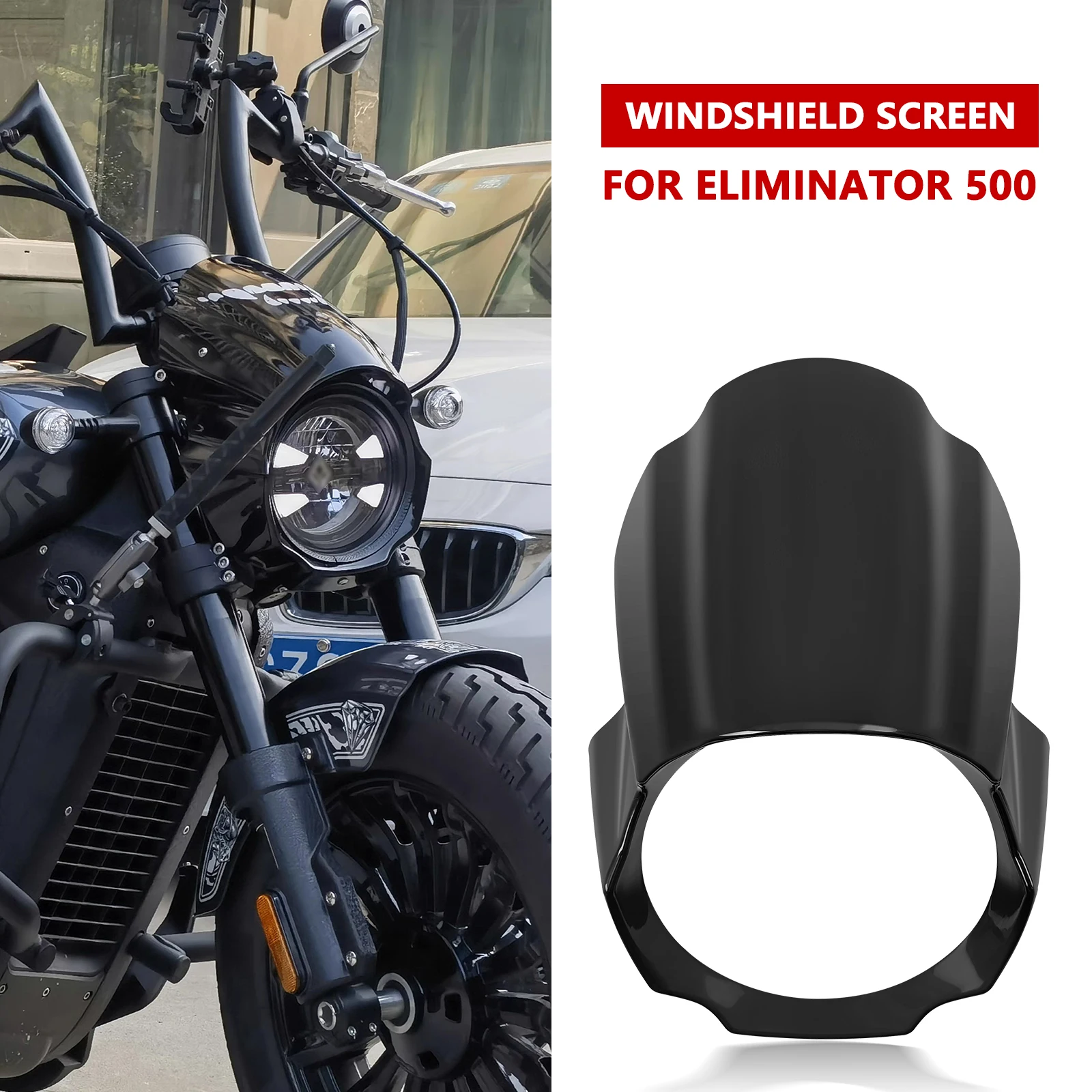 For Eliminator 400 450 500 2024 2025 Motorcycle Accessories Headlight ...