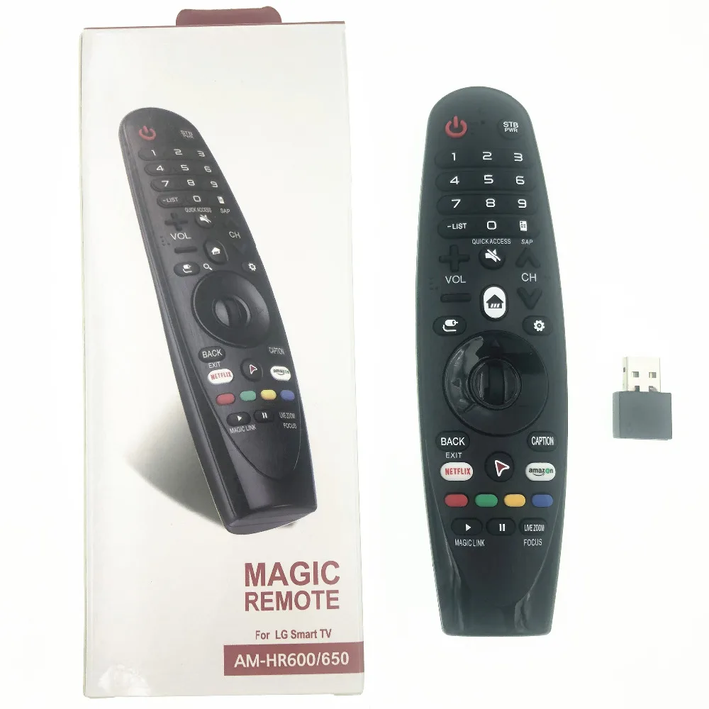 LG 스마트 TV용 RF 리모컨 AM HR600, AN MR600A AN MR650A UF8500 43UH6030 F8580 UF8500 UF9500 UF7702 ...