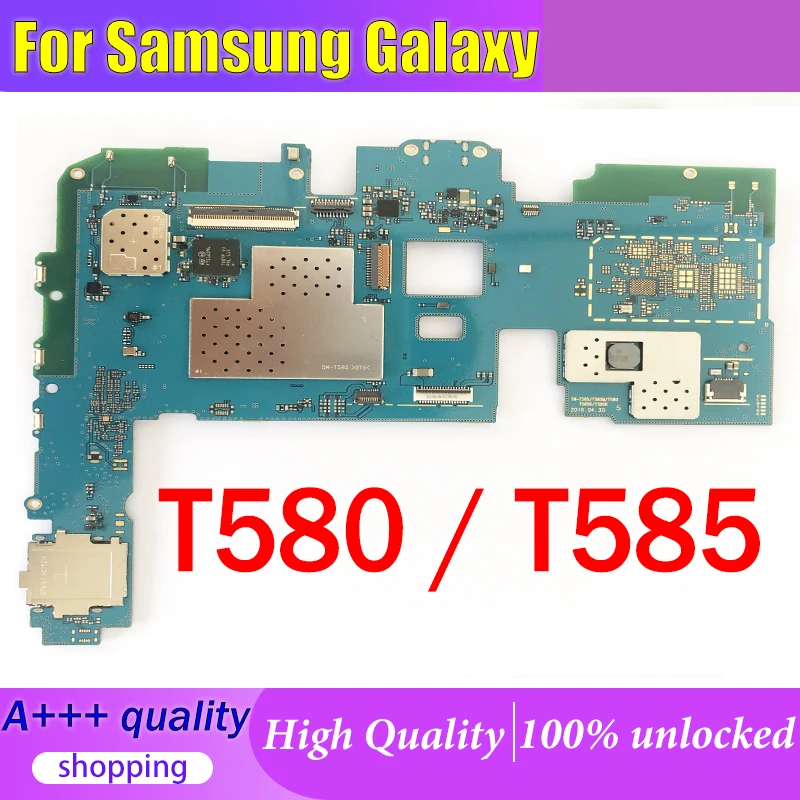 오리지널 삼성 갤럭시 탭 A 10.1 T580 T585 마더보드 SM-T585 메인보드 SM-T580 로직 보드 회로 카드 ...