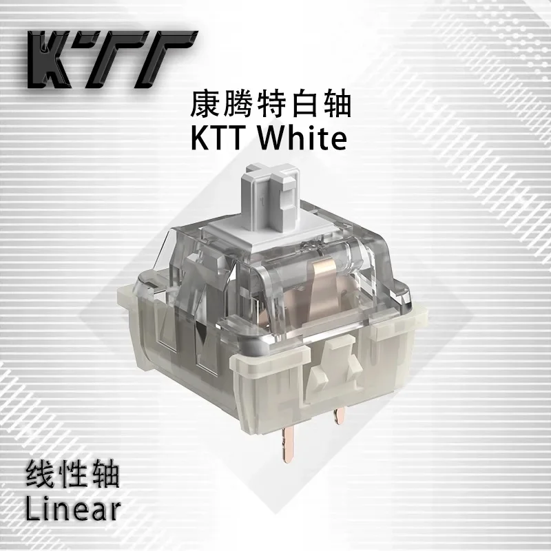 KTT-Kang-White-V3-Switches-Linear-Mechanical-Keyboard-Switch-3Pin ...