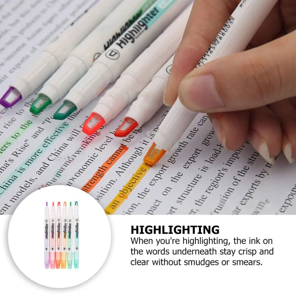 Stationery Highlighter Pen | Japanese School Supplies | Window Tip ...