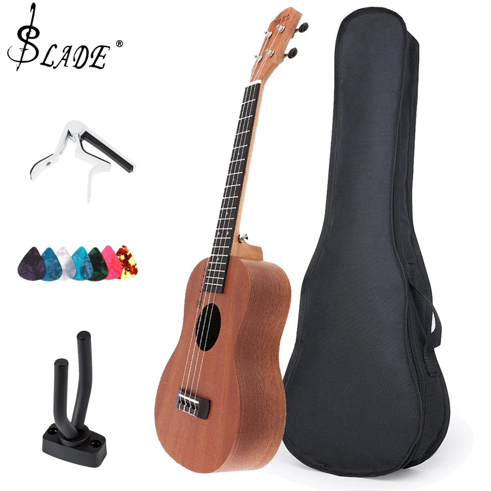 Ukelele-Tenor-de-madera-hawaiana-Guitarra-peque-a-de-cuatro-cuerdas-26 ...