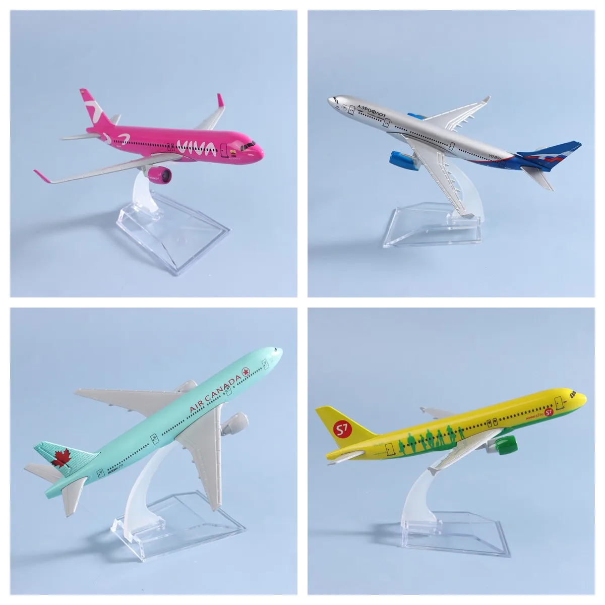 Metal-Aviation-Replica-Viva-Air-Aircraft-Model-Diecast-Airplane ...