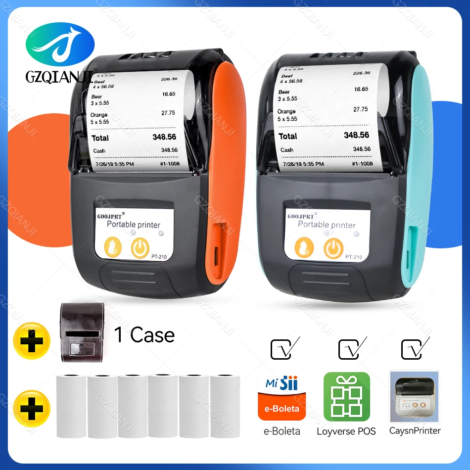Mini-stampanti-termiche-Wireless-stampante-portatile-per-ricevute ...
